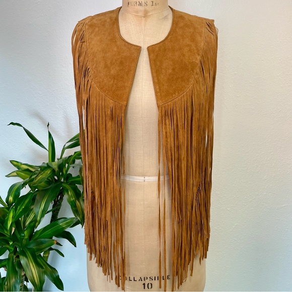 Forever 21 | Jackets & Coats | Amazing Western Open Front Fringe Vest 0 ...